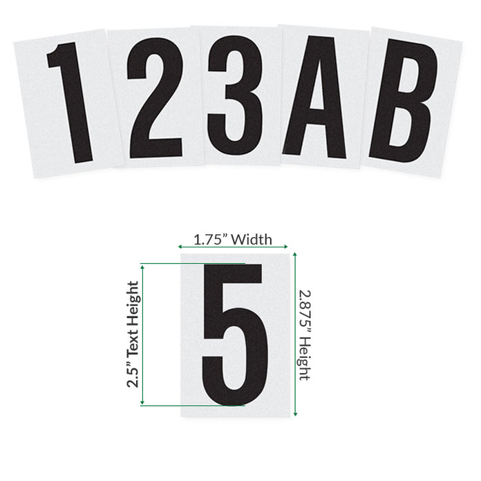 Mailbox Numbers & Letters